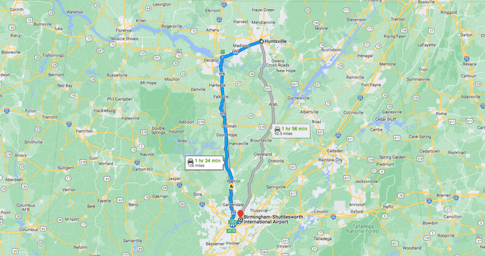 Directions to BHM | Birmingham Airport Authority